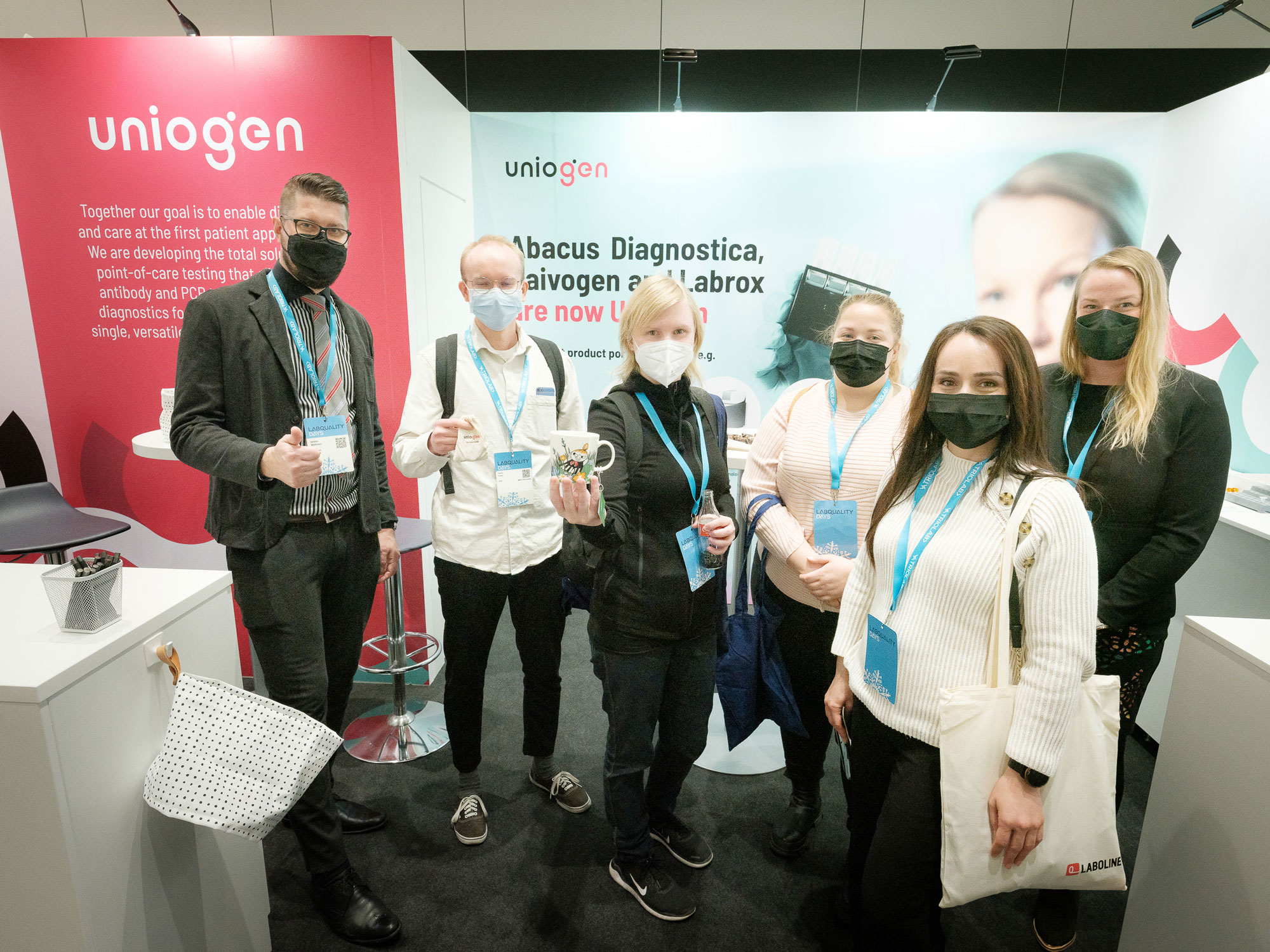 Uniogen booth crowded at ECCMID and Labquality Days - Uniogen